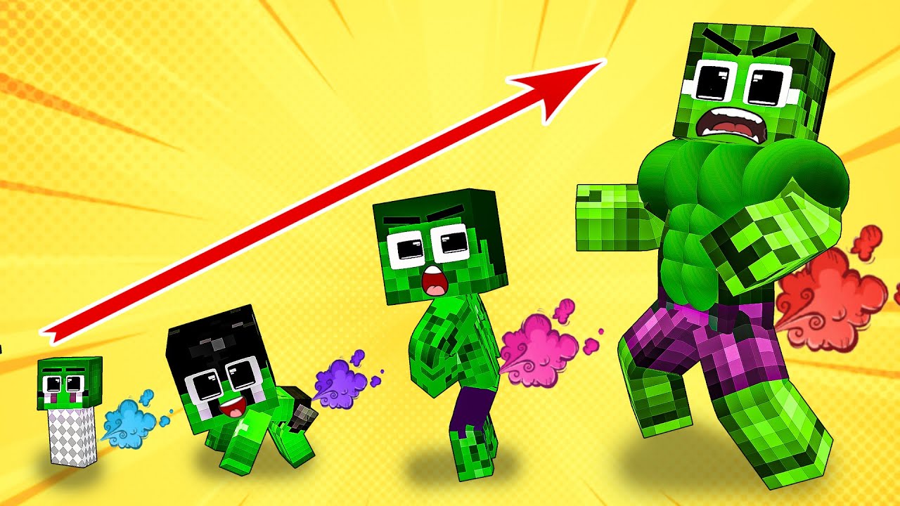 Monster School : Hulk's Awakening - Sad Story - Minecraft Animation